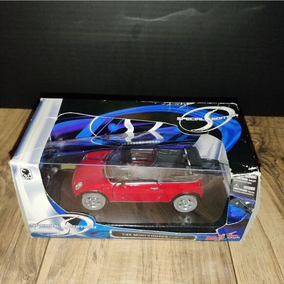 maisto | Toys | Maisto Minicooper Cabrioconvertible Red Diecast Car ...